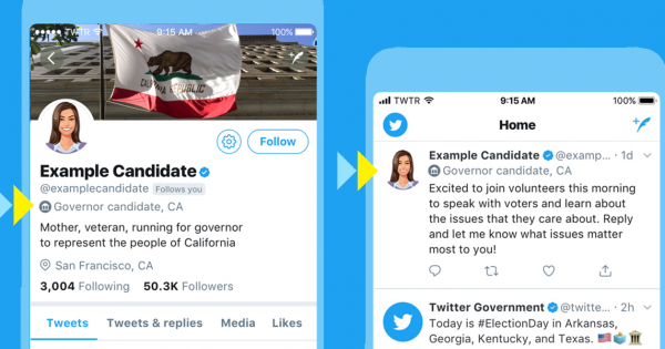 Twitter Will Affix Election Labels to Candidates in the 2018 US Midterm ...