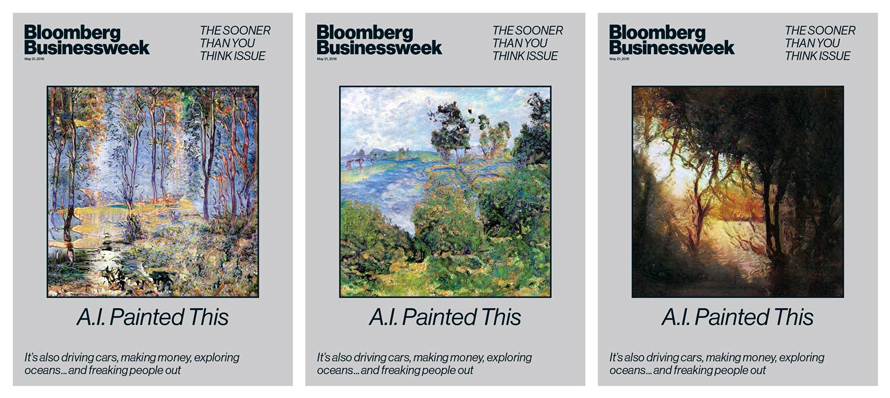 Bloomberg's Cover Features a Portrait Created by AI, and … It's Something