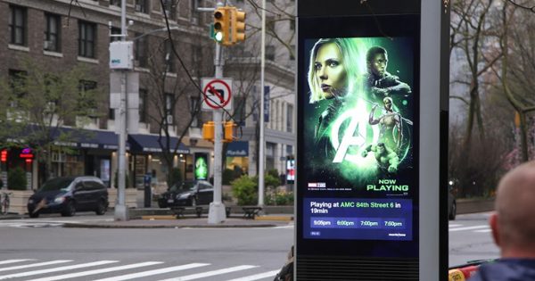 These Out-of-Home Avengers Ads Displayed Showtimes at the Closest ...