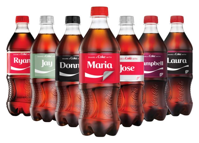 Coca-Cola Brings Back 'Share a Coke' Campaign With Sticker Packaging ...