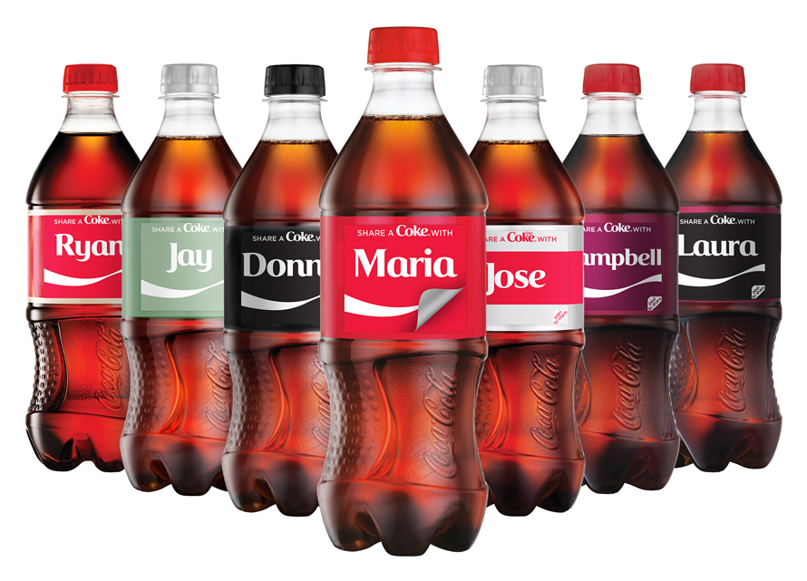 Coca-Cola Brings Back 'Share a Coke' Campaign With Sticker Packaging ...