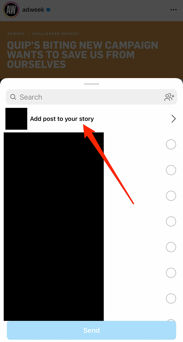 Instagram: Here's How to Share Someone's Post to Your Story