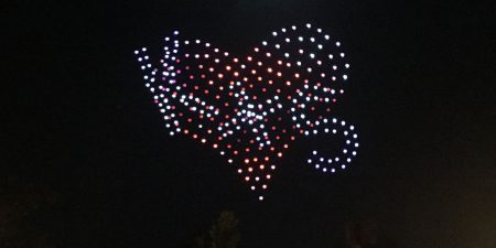 Intel's Fleet of Drones Is Back. This Time, They're Celebrating Pride