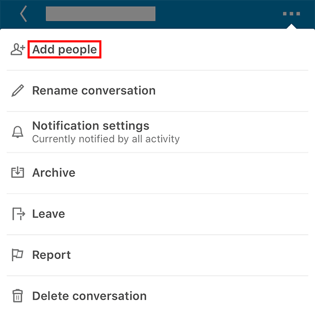 LinkedIn: Here's How to Add Someone to a Conversation