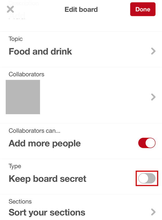 Pinterest Here s How To Make A Board Private