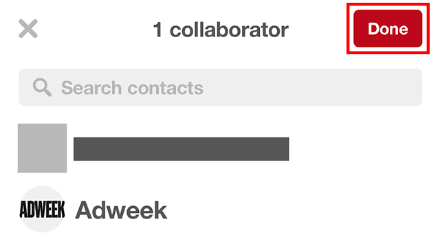 Pinterest: Here's How to Add a Collaborator to a Board