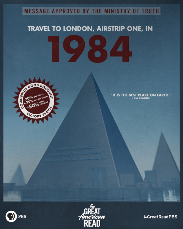 Beloved Novels Become Vintage Travel Posters in This Lovely Celebration ...