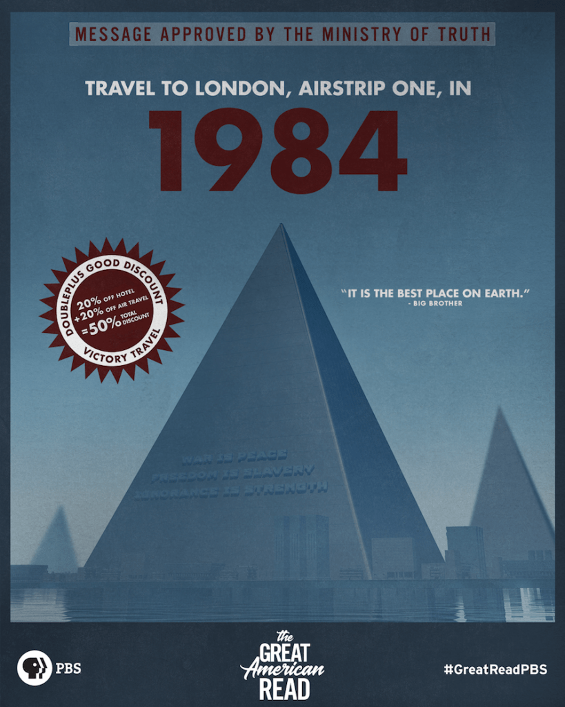 Beloved Novels Become Vintage Travel Posters in This Lovely Celebration ...