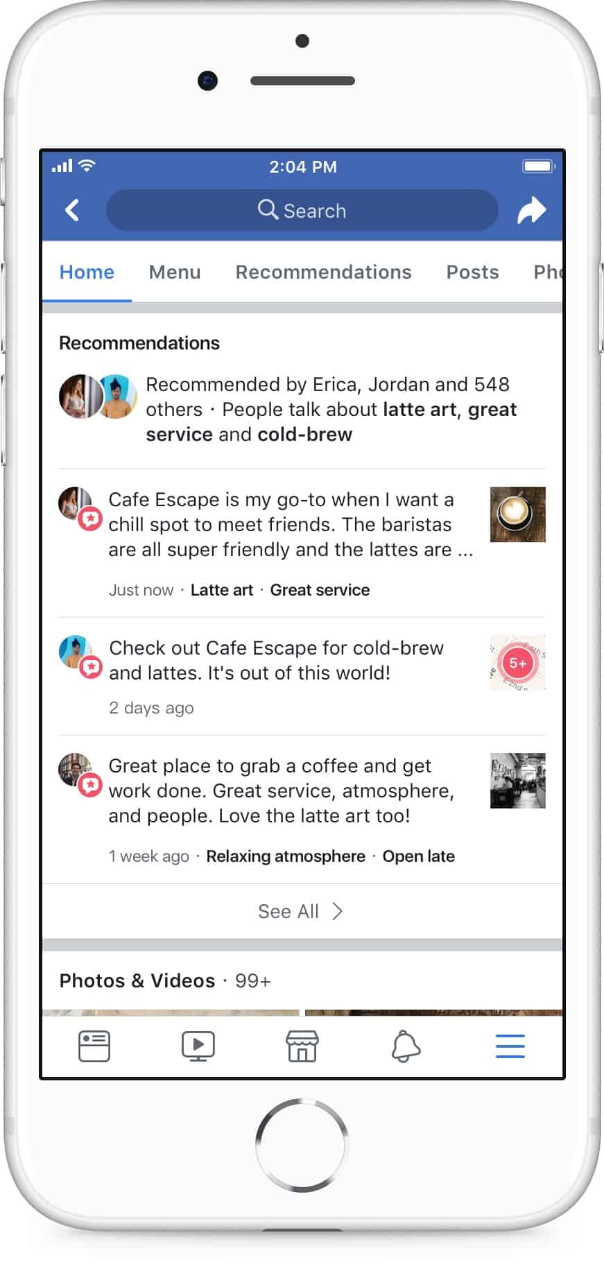 Facebook Revamped Pages On Its Mobile Apps With an Eye Toward Local ...