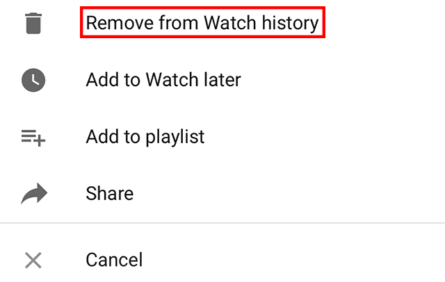 YouTube: Here's How to Remove a Video From Your Watch History