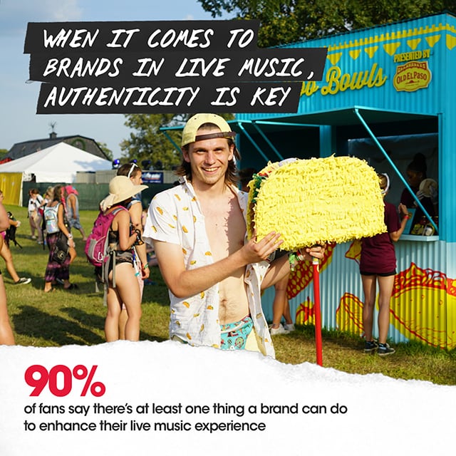 90% of Live Music Fans Say Brands Can Actually Enhance the Experience