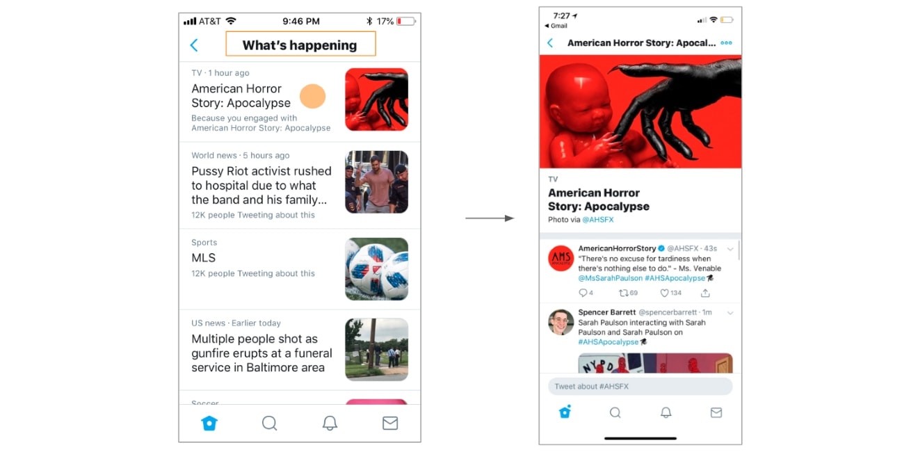 American Horror Story Twitter