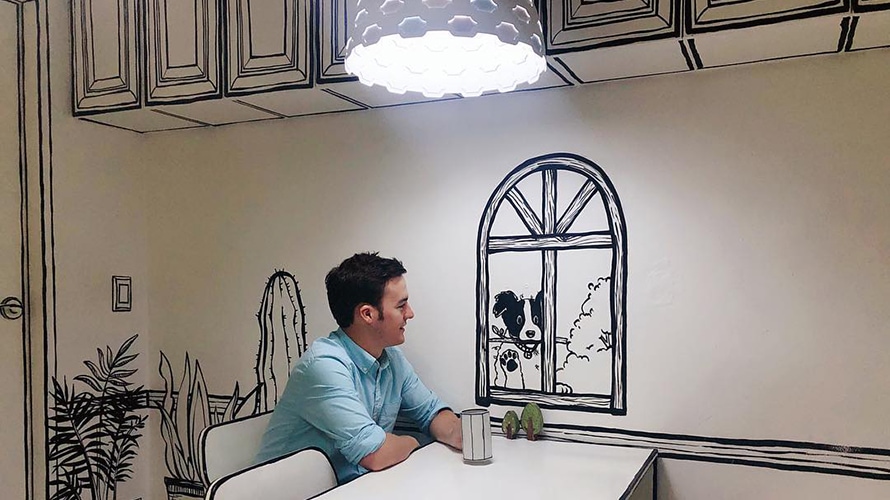 This Popular ‘Drawing Cafe’ Transports Patrons Into a Quirky Cartoon World