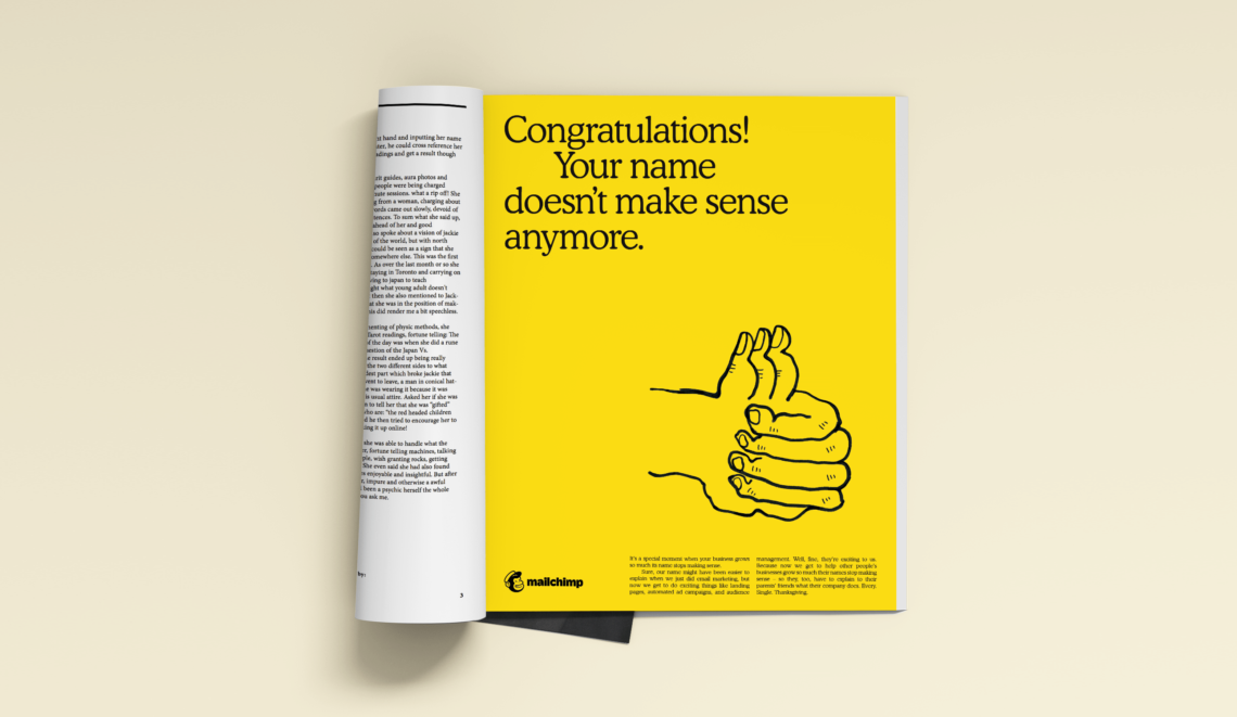Mailchimp's New Rebranding Effort Celebrates Other Businesses That Have ...