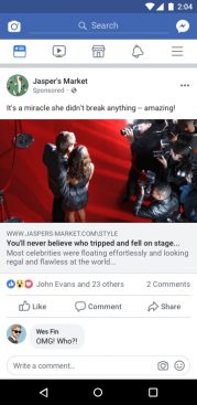 Facebook Will Reduce Distribution Of or Disapprove Low-Quality Ads