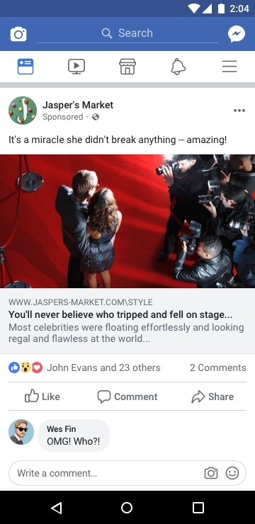 Facebook Will Reduce Distribution Of or Disapprove Low-Quality Ads