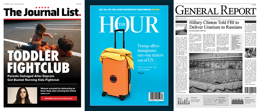 This Newsstand Is Filled With Inaccurate Headlines You May Have Seen on ...