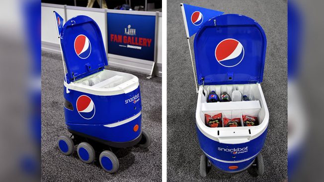 Pepsi’s Snackbot Makes Its Super Bowl Debut