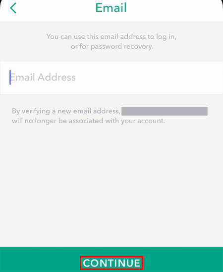 Snapchat: Here's How to Change Your Email Address