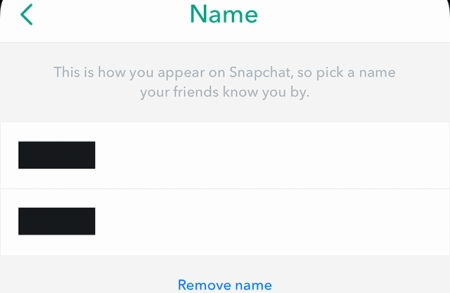 Snapchat: Here's How to Change Your Display Name
