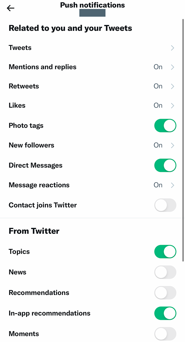 Twitter: Here's How to Manage the App's Push Notifications