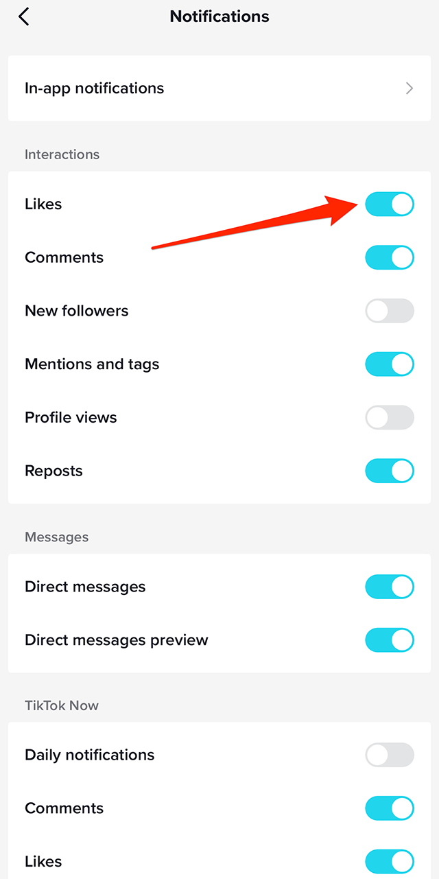 TikTok: How to Change Your Push Notifications Settings