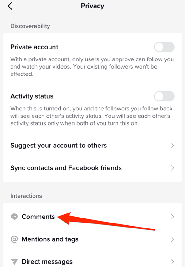 TikTok: How to Change Who Can Comment on Your Videos