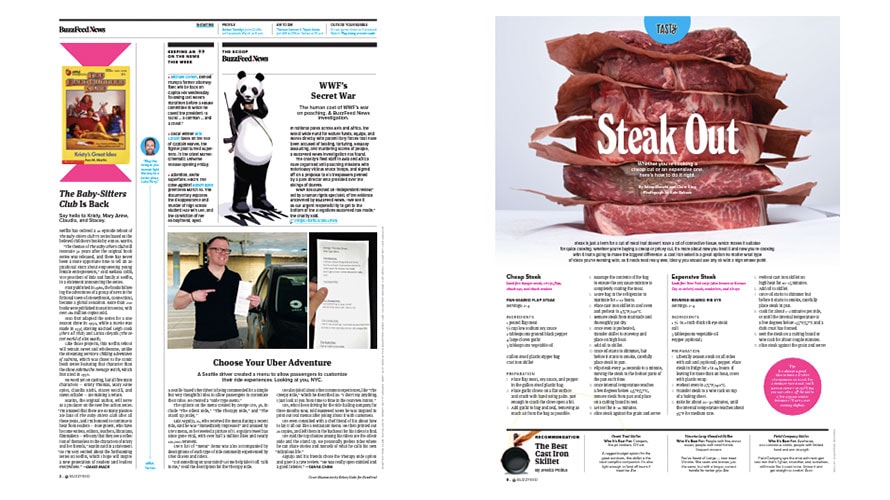 BuzzFeed Goes Offline With Its First Printed Newspaper, Distributed ...