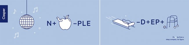 Casper's New Subway Ads Pose Puzzles to Get You Thinking About Going ...