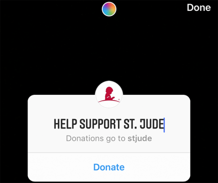 Instagram: Here's How to Use the Donation Sticker in Stories