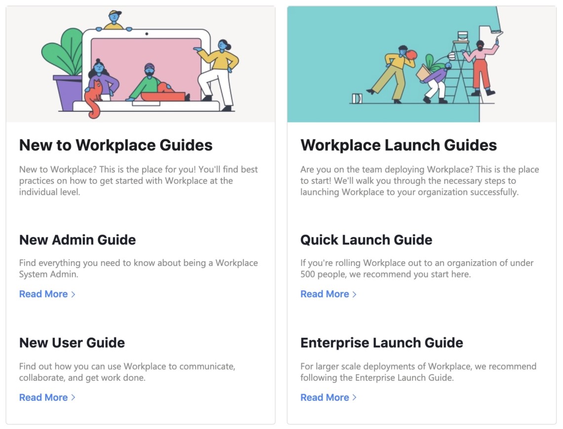 A Guide to Workplace by Facebook’s New Customer Resource Center