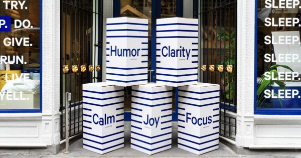 Casper Is Swapping Its Logo to Adorn (Some of) Its Boxes With Its Sleep ...