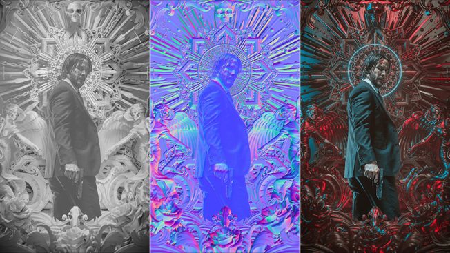 Here's the Story Behind John Wick 3's Stunning Movie Poster, One of the ...