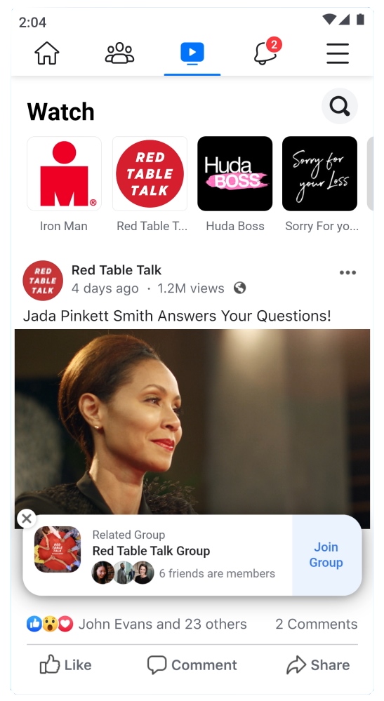 Facebook Watch Is Rolling Out New Features, Monetization Options and Shows