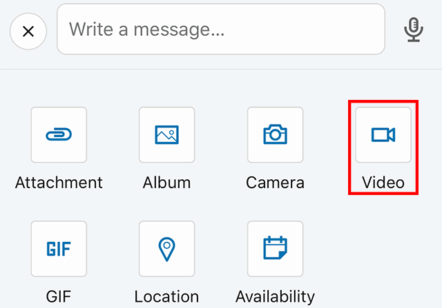 LinkedIn: Here's How to Send a Video in a Private Message
