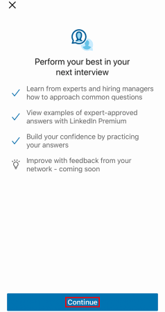 LinkedIn: Here's How to Practice Common Interview Questions