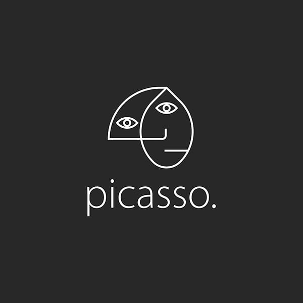 A Designer Tried Creating Logos for Eight of History's Greatest Artists