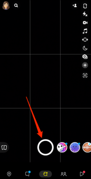 Snapchat: How to Take Snaps Using a Grid