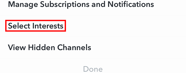 Snapchat: Here's How to Select Your Interests on Discover
