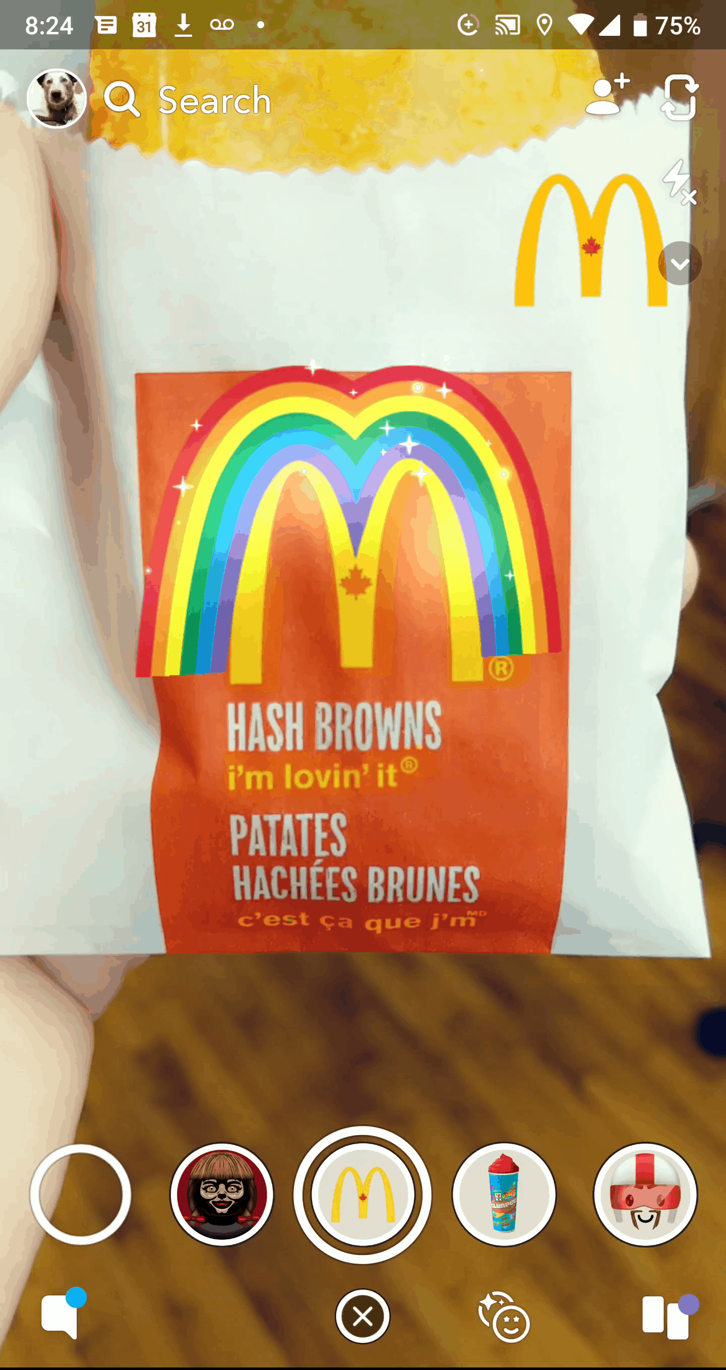 Snapchat Is Turning the Golden Arches Into the Rainbow Arches in Canada