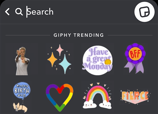 Snapchat: Here's How to Add a GIF to a Snap