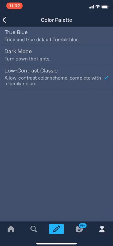 Tumblr Added a Dark Mode to Its iOS, Android Apps