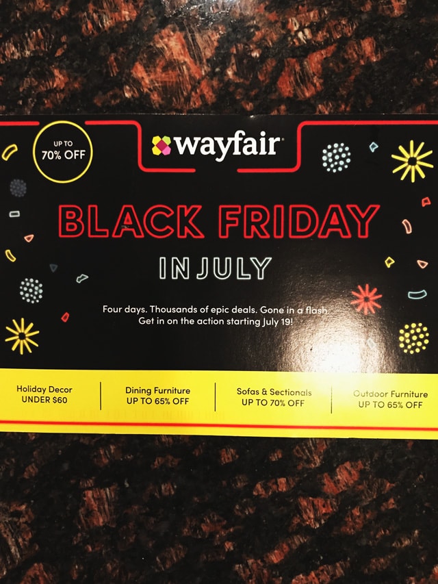 Wayfair Quietly Emerges After Migrant Camp Scandal with Black Friday in ...