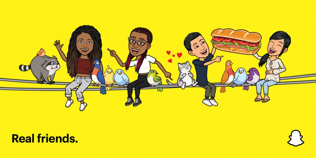 Snapchat's First Global Campaign Focuses on Friends