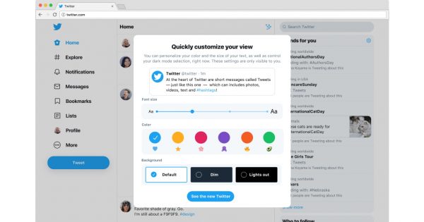 Twitter.com Just Got Customization Options for Font Size, Color and ...