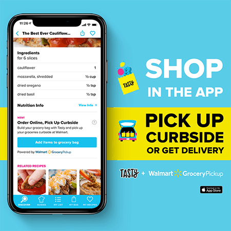 Walmart and BuzzFeed Are Bringing Shoppable Recipes to the Tasty App