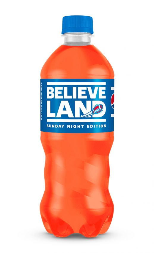 Pepsi Made an Orange Bottle Celebrating Sunday Night Football's Return ...