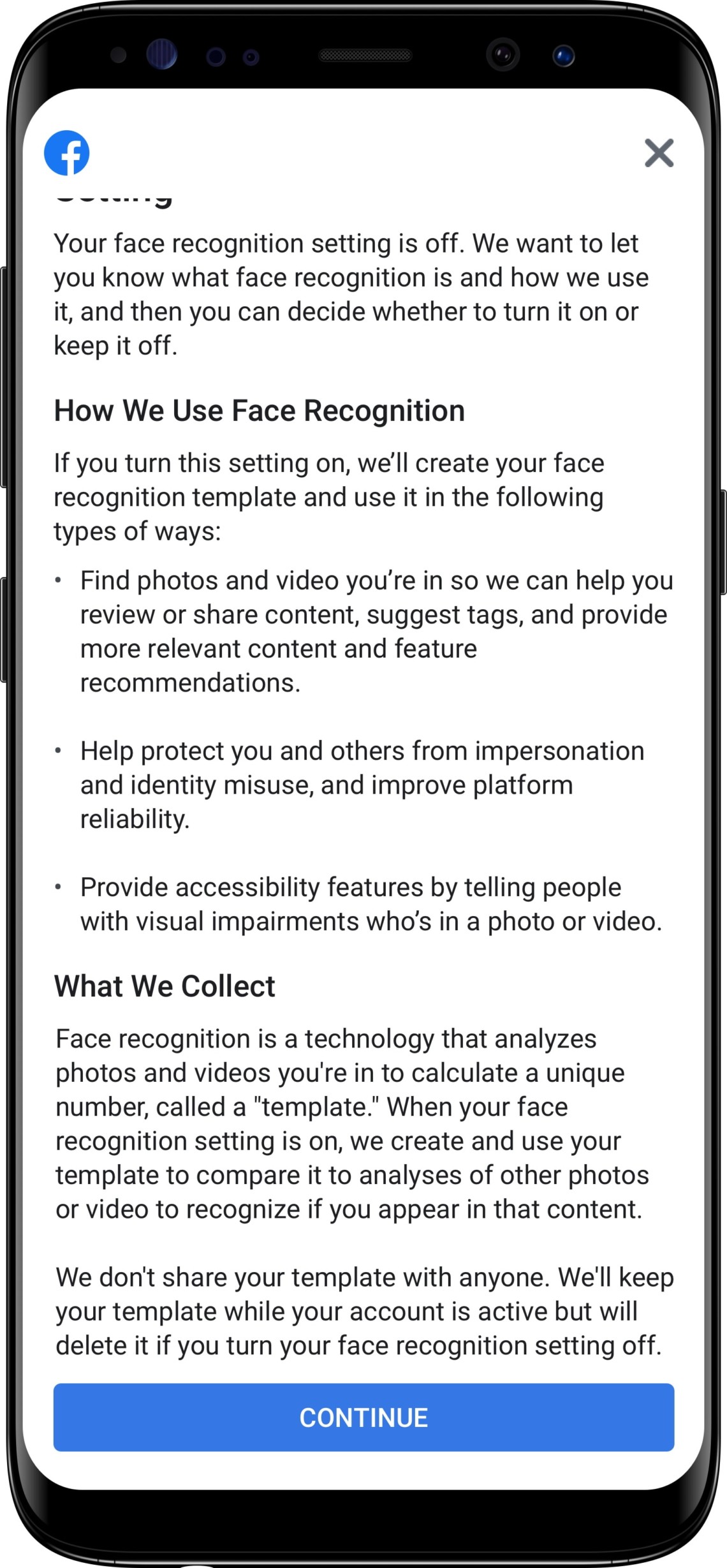 Facebook Is Cleaning Up Its Facial-Recognition Settings and Giving Users a Clearer Picture