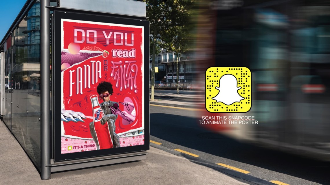 Fanta Taps Snapchat’s Marker Tech AR Lenses for Its ‘It’s a Thing’ Campaign