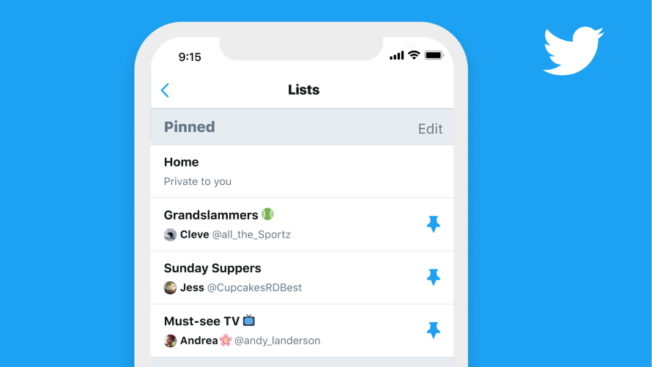Twitter Expands List Pinning to All iOS Users Globally